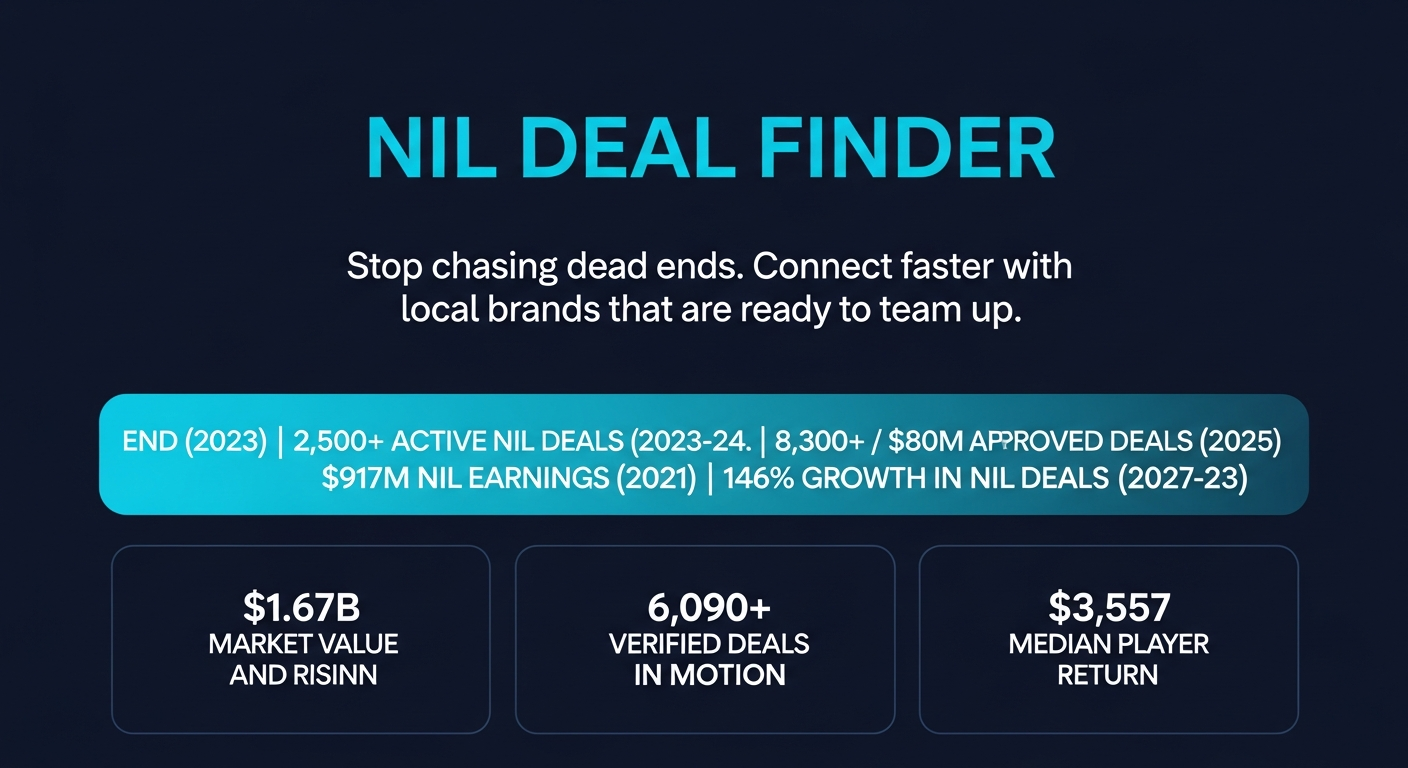 NIL Deal Finder Pro - Sponsorships & Deals